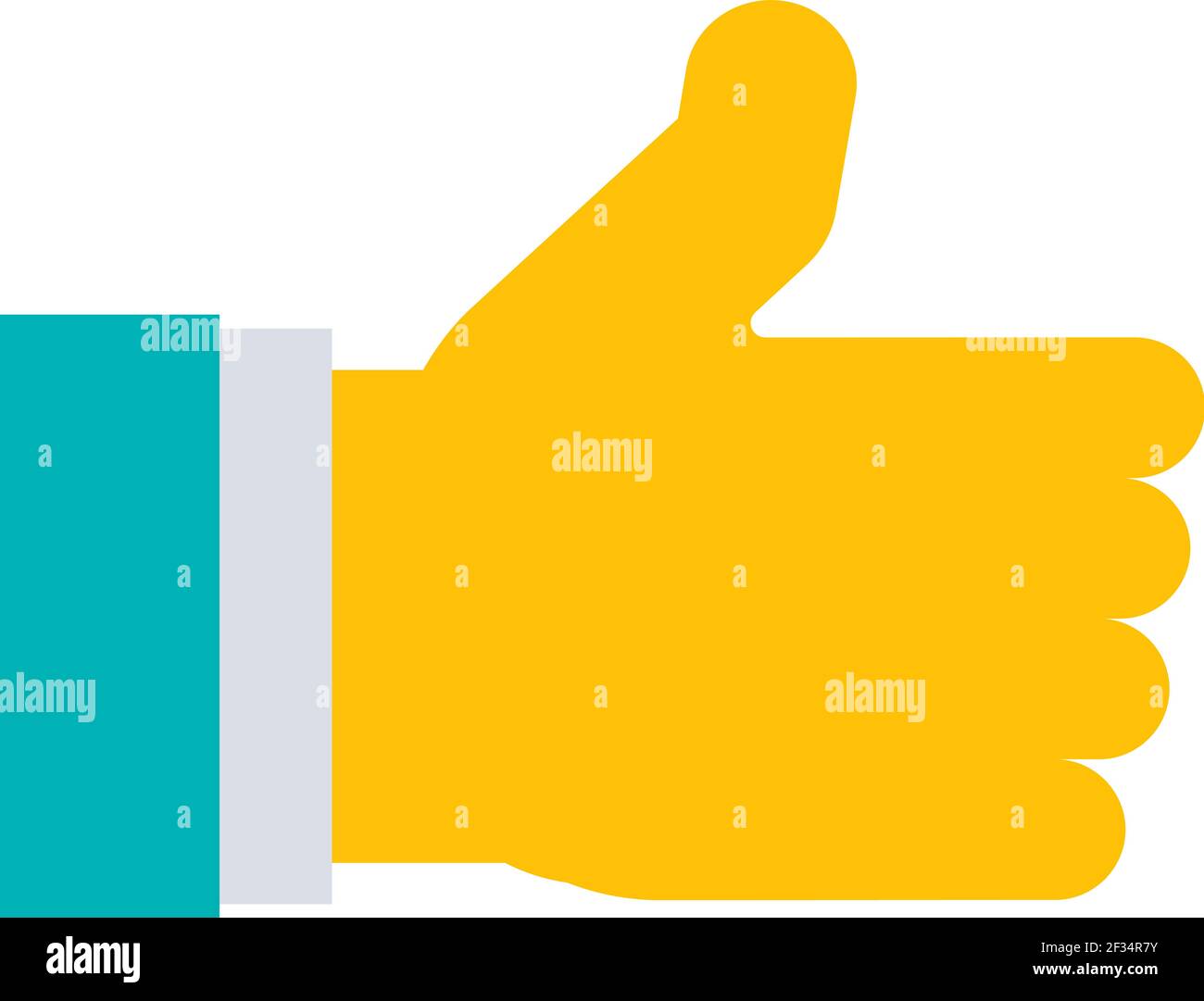 Feedback from customers. Positive review. Thumbs up Stock Vector Image ...