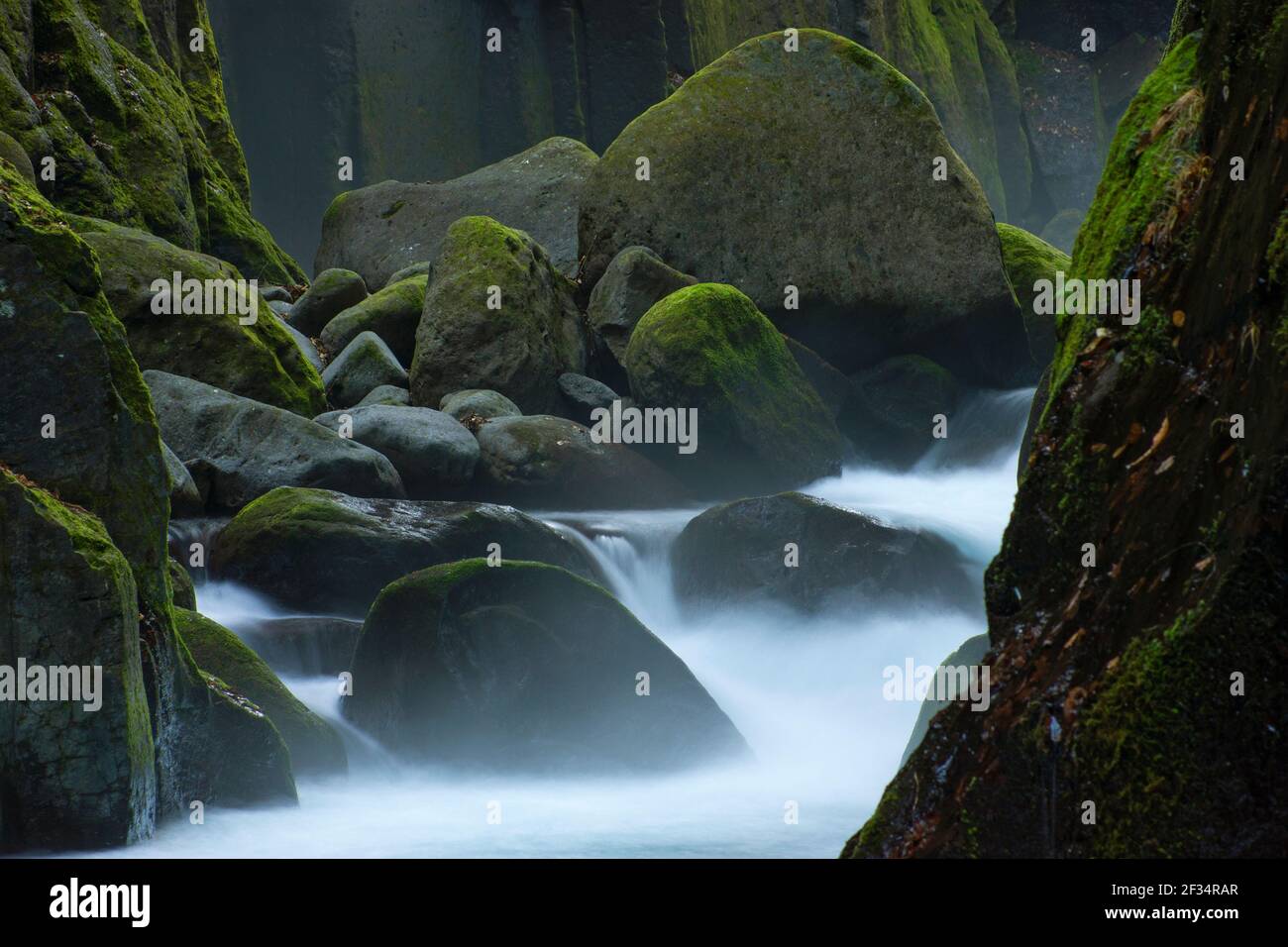 Kikuchi Gorge, Kumamoto Prefecture, Japan Stock Photo - Alamy