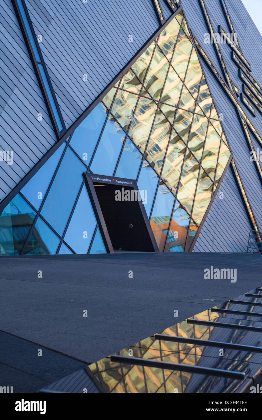 Canada, Ontario, Toronto, Royal Ontario museum - a museum of art, world ...