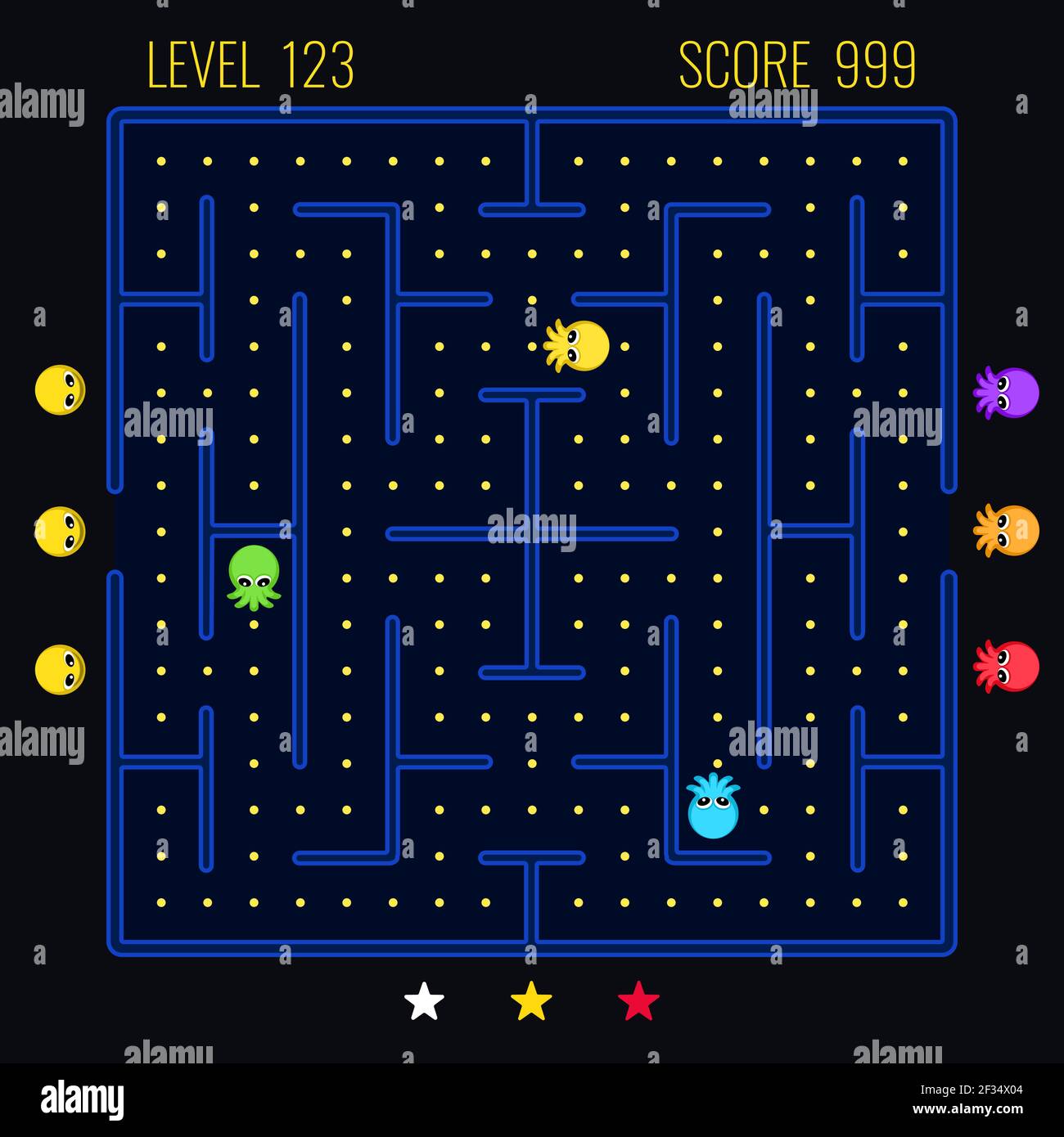 Old man eating Stock Vector Images - Alamy