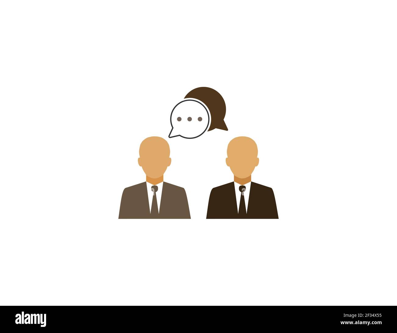 Vector illustration. People talking icon Stock Vector Image & Art - Alamy
