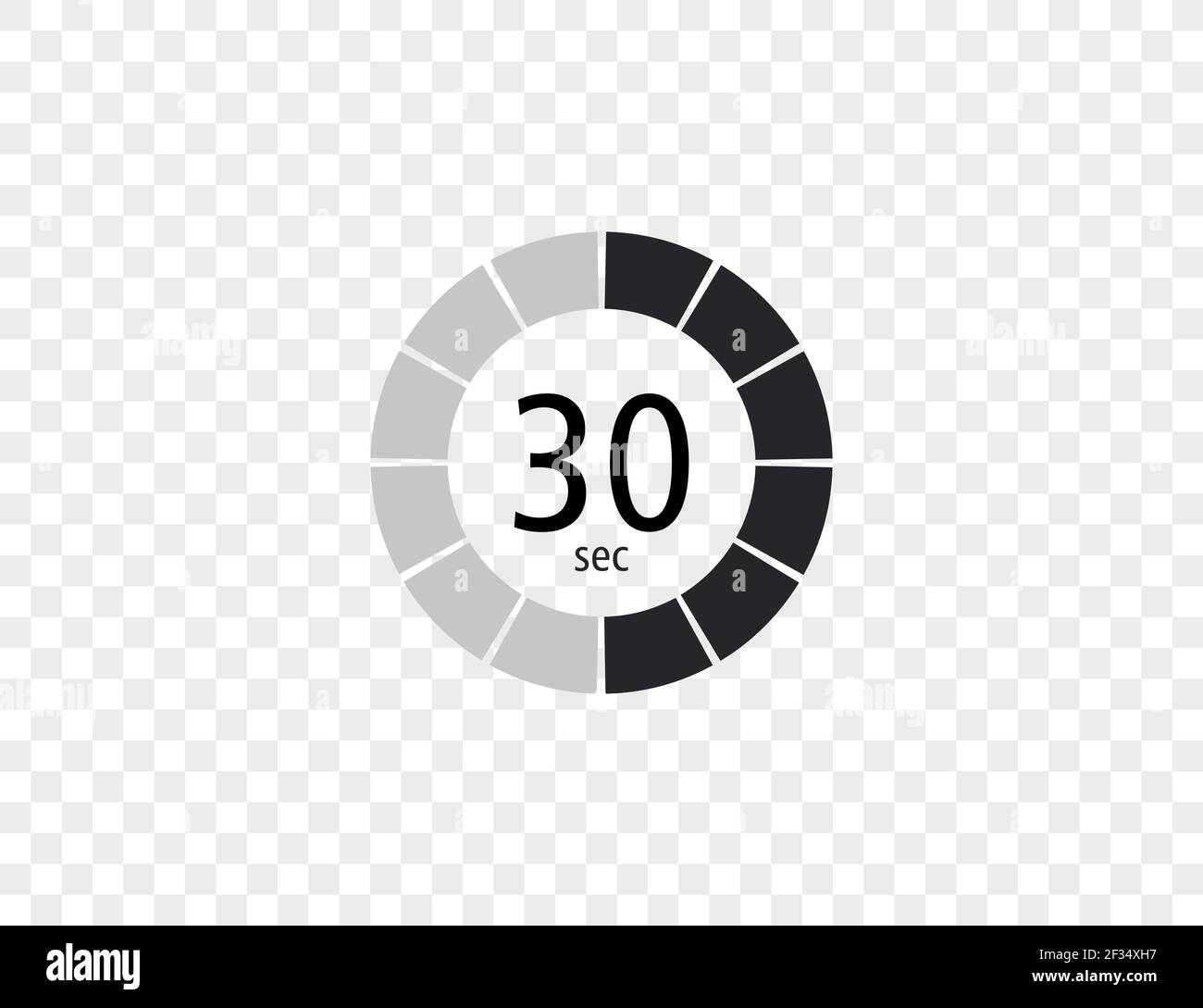 30 seconds vector vectors hi-res stock photography and images - Alamy