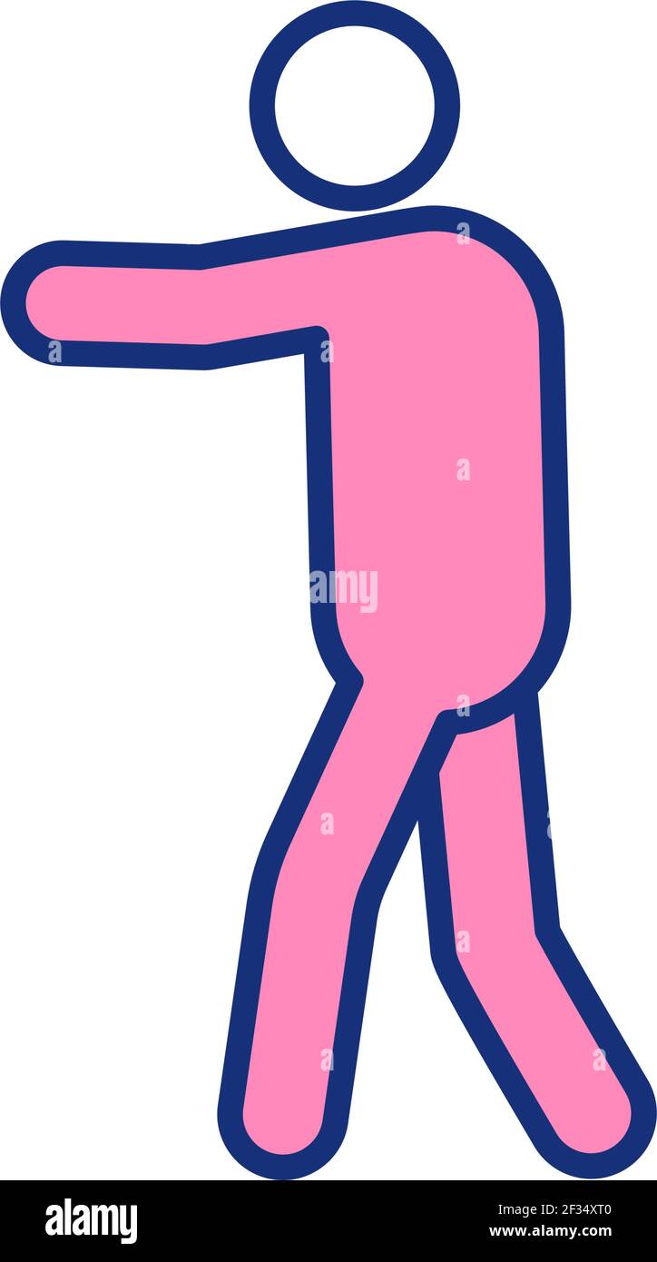 Sleepwalking RGB color icon Stock Vector Image & Art - Alamy