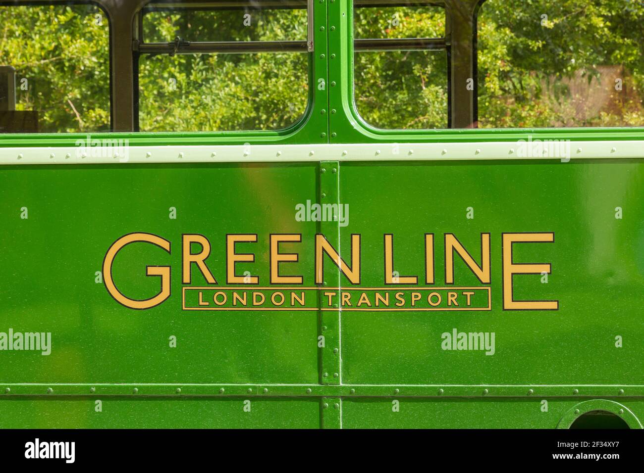 Greenline london transport logo hi-res stock photography and images - Alamy