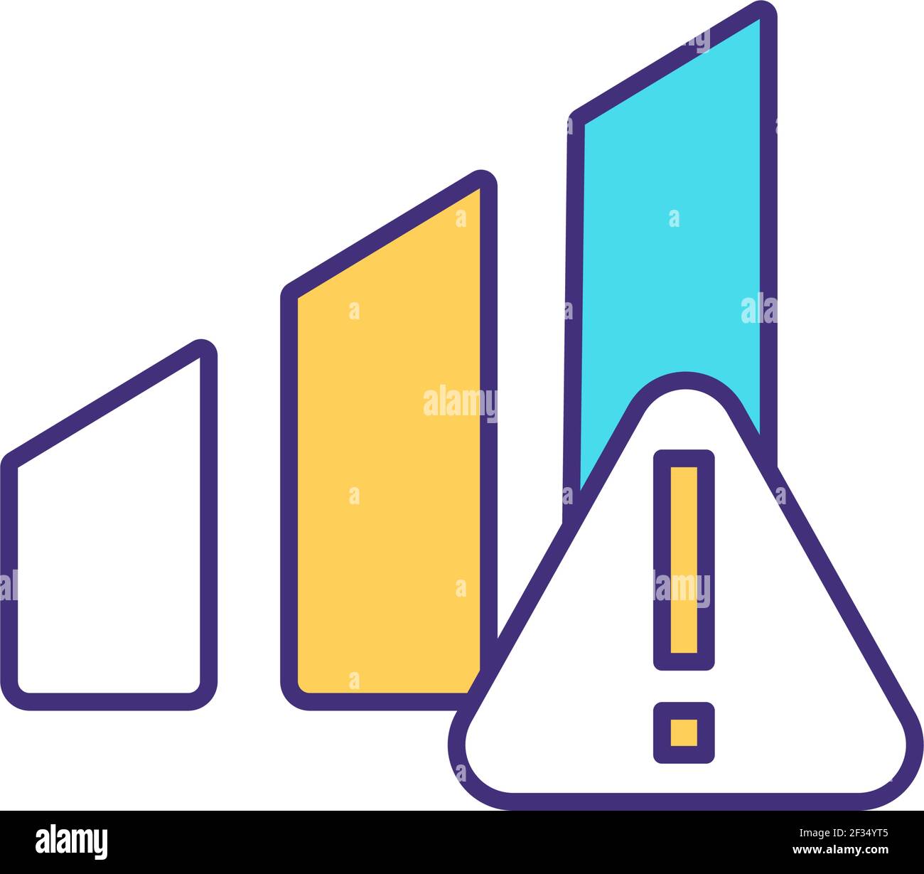 Risk management RGB color icon Stock Vector Image & Art - Alamy
