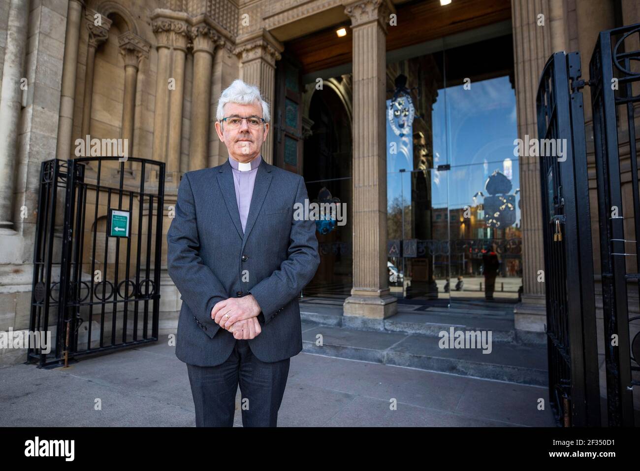 The Dean of Belfast, the Very Rev Stephen Forde, during an event at St ...