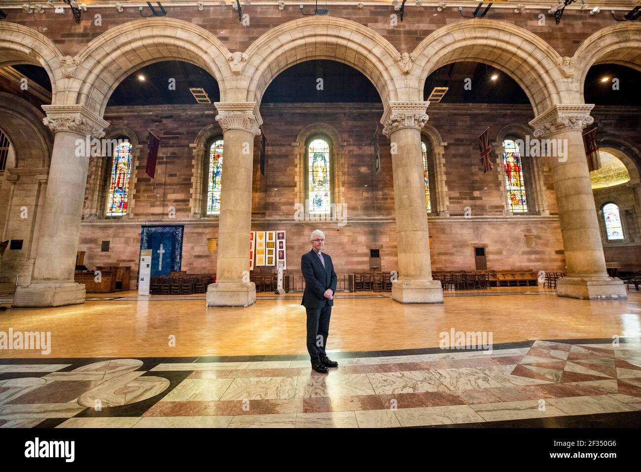 The Dean of Belfast, the Very Rev Stephen Forde, during an event at St ...