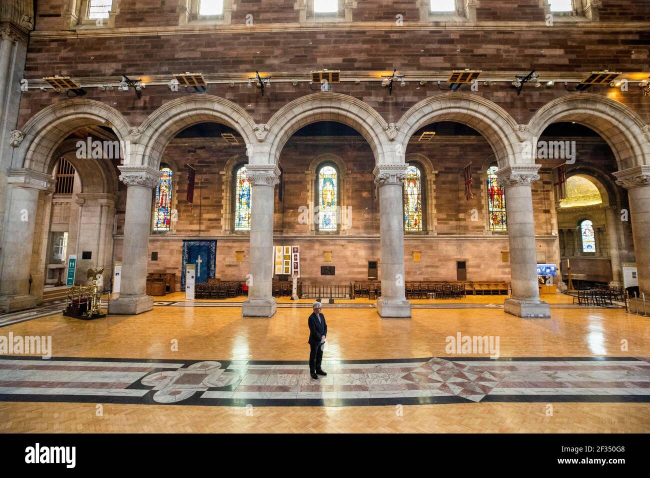 The Dean of Belfast, the Very Rev Stephen Forde, during an event at St ...
