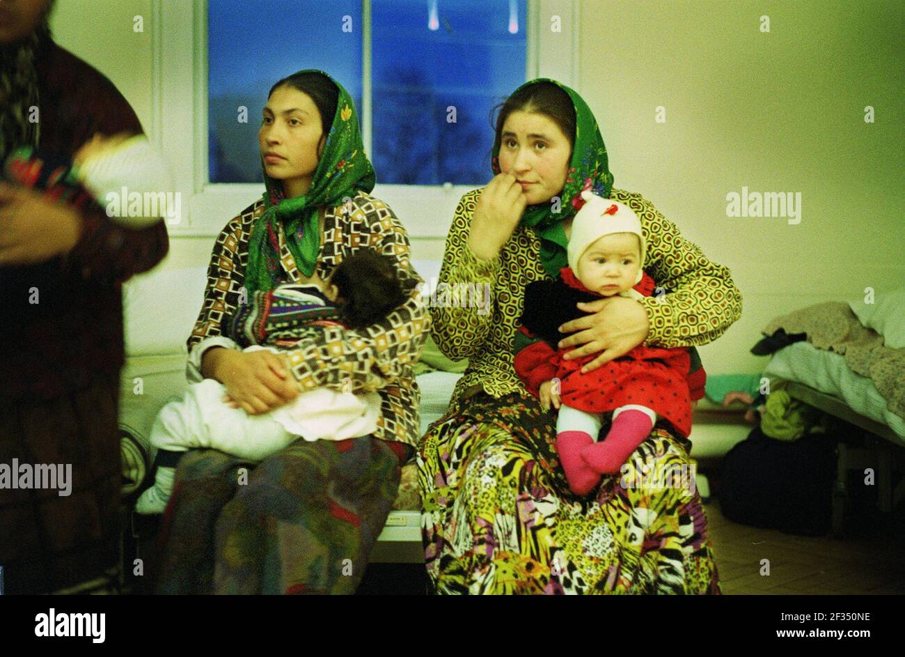Romanian asylum seekers December 1998at the Joyce Green Hospital ...