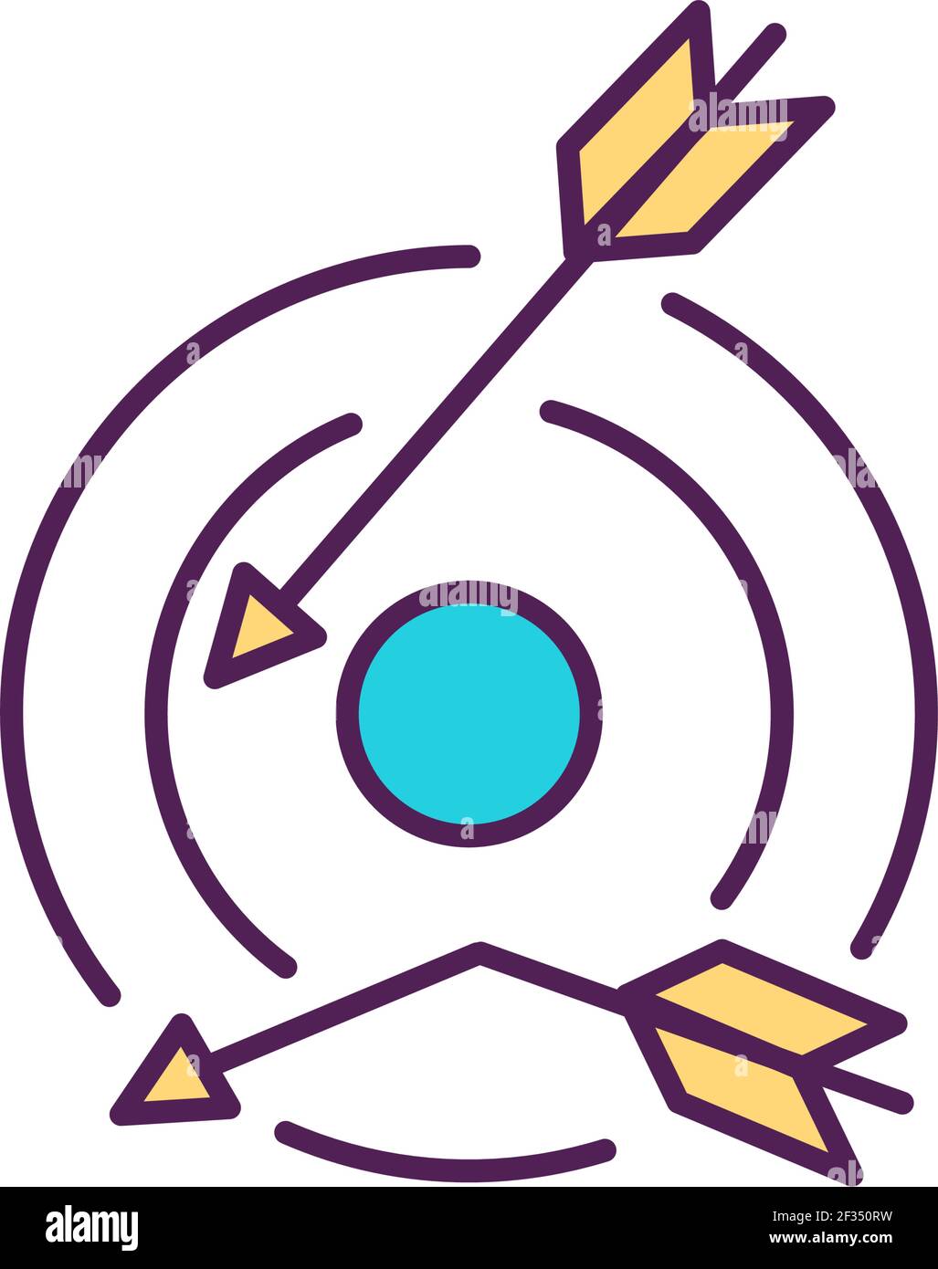 Poor strategy execution RGB color icon Stock Vector Image & Art - Alamy