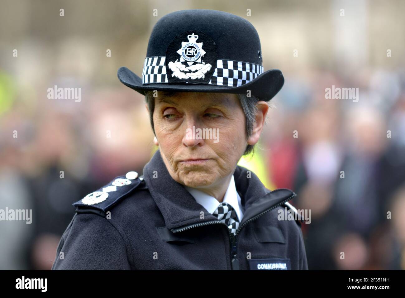 Cressida Dick, Commissioner of the Metropolitan Police, attending the ...