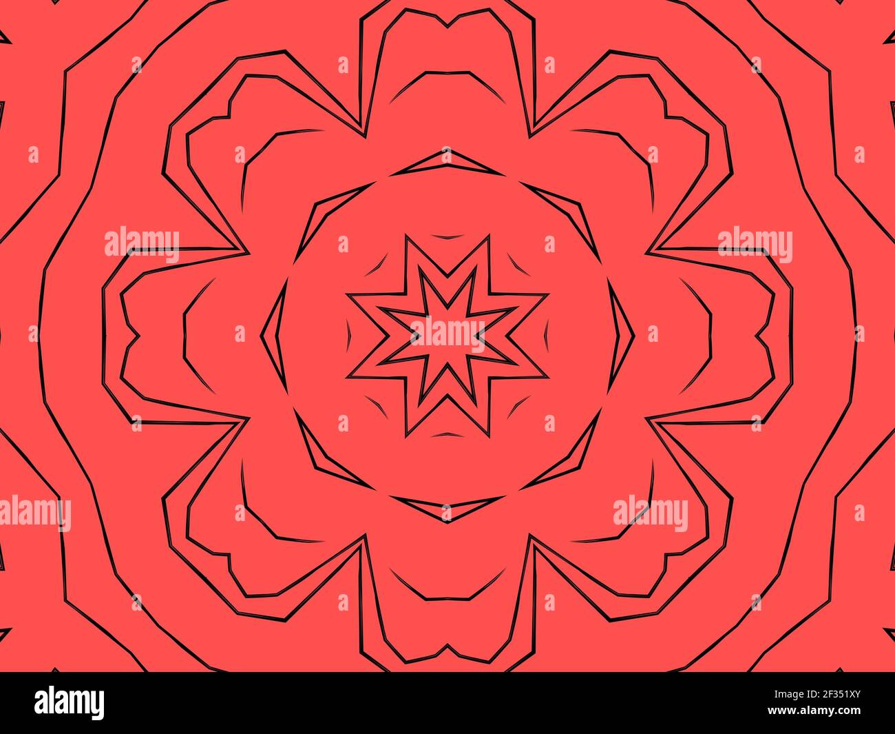 Red pattern design made for the usage of fabric designing Stock Photo ...