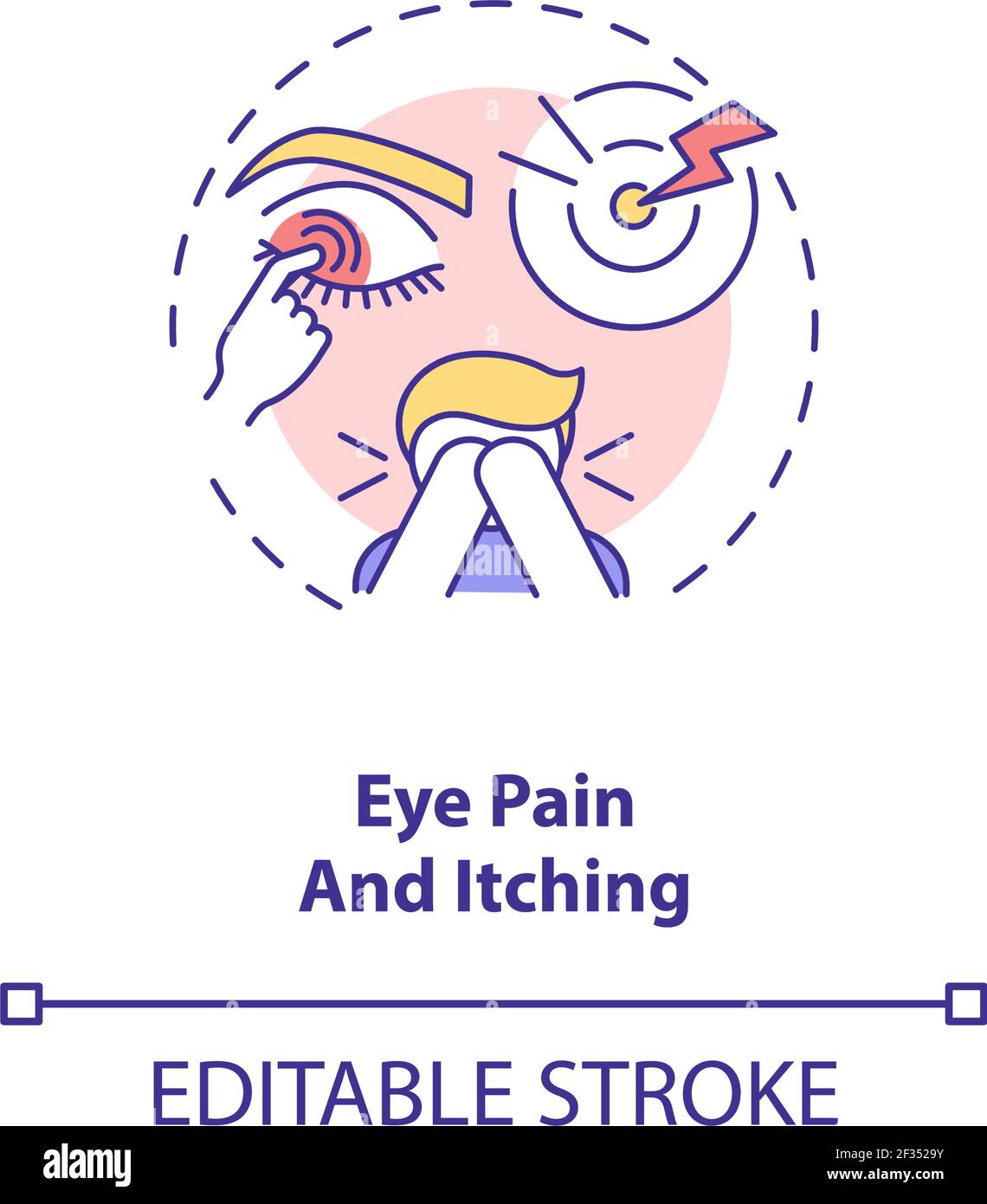 Itching and scratching drawing hi-res stock photography and images - Alamy