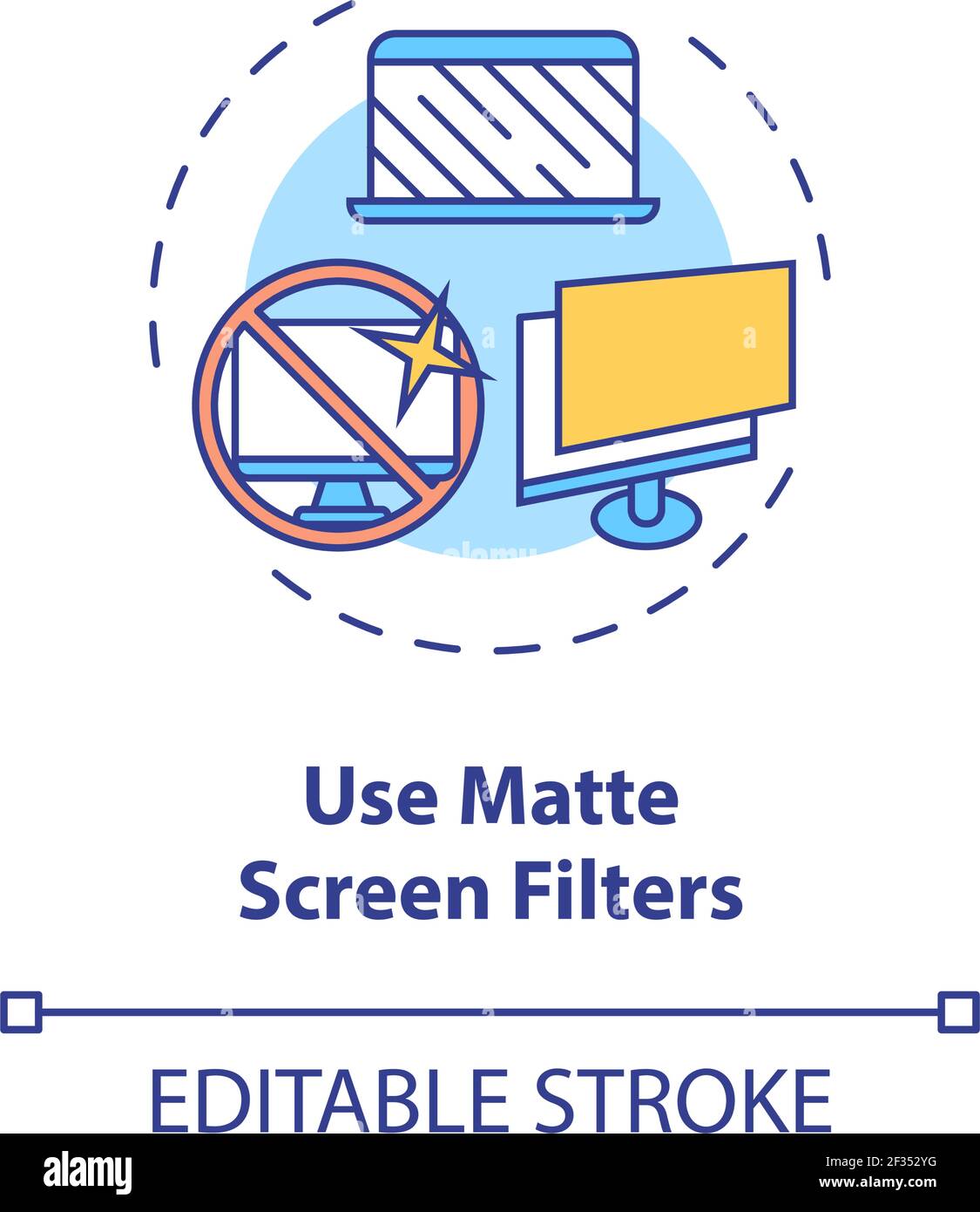 Matte screen Stock Vector Images - Alamy