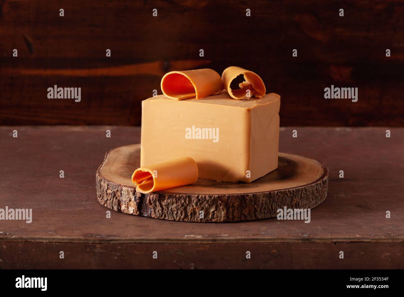Norwegian brown cheese hi-res stock photography and images - Alamy
