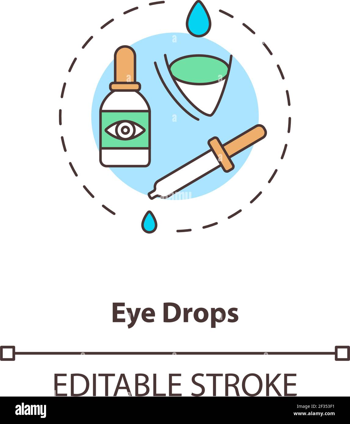 Eye drops bottle drawing hi-res stock photography and images - Alamy