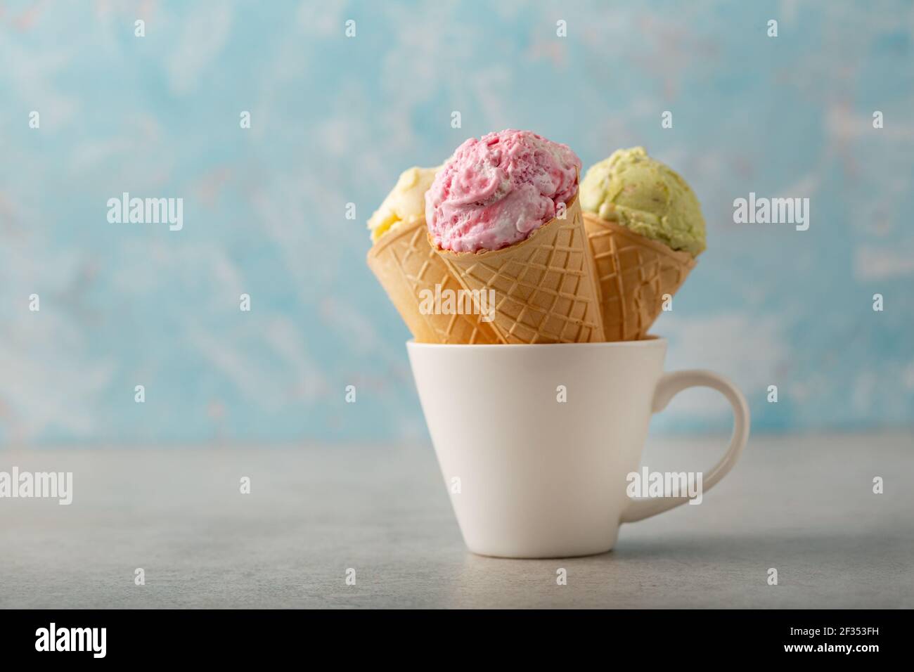 Assortment frozen food copy hi-res stock photography and images - Alamy
