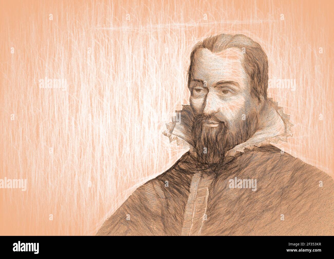 Johannes Kepler, 1571 - 1630, German philosopher, astronomer and ...