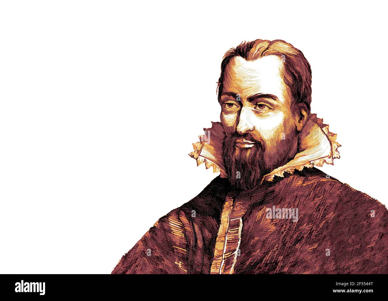 Johannes kepler portrait hi-res stock photography and images - Alamy