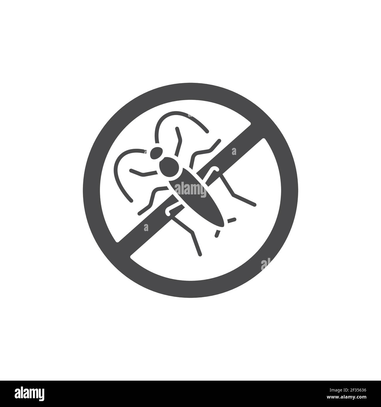 No pests color line icon. Pictogram for web page, mobile app, promo. UI ...
