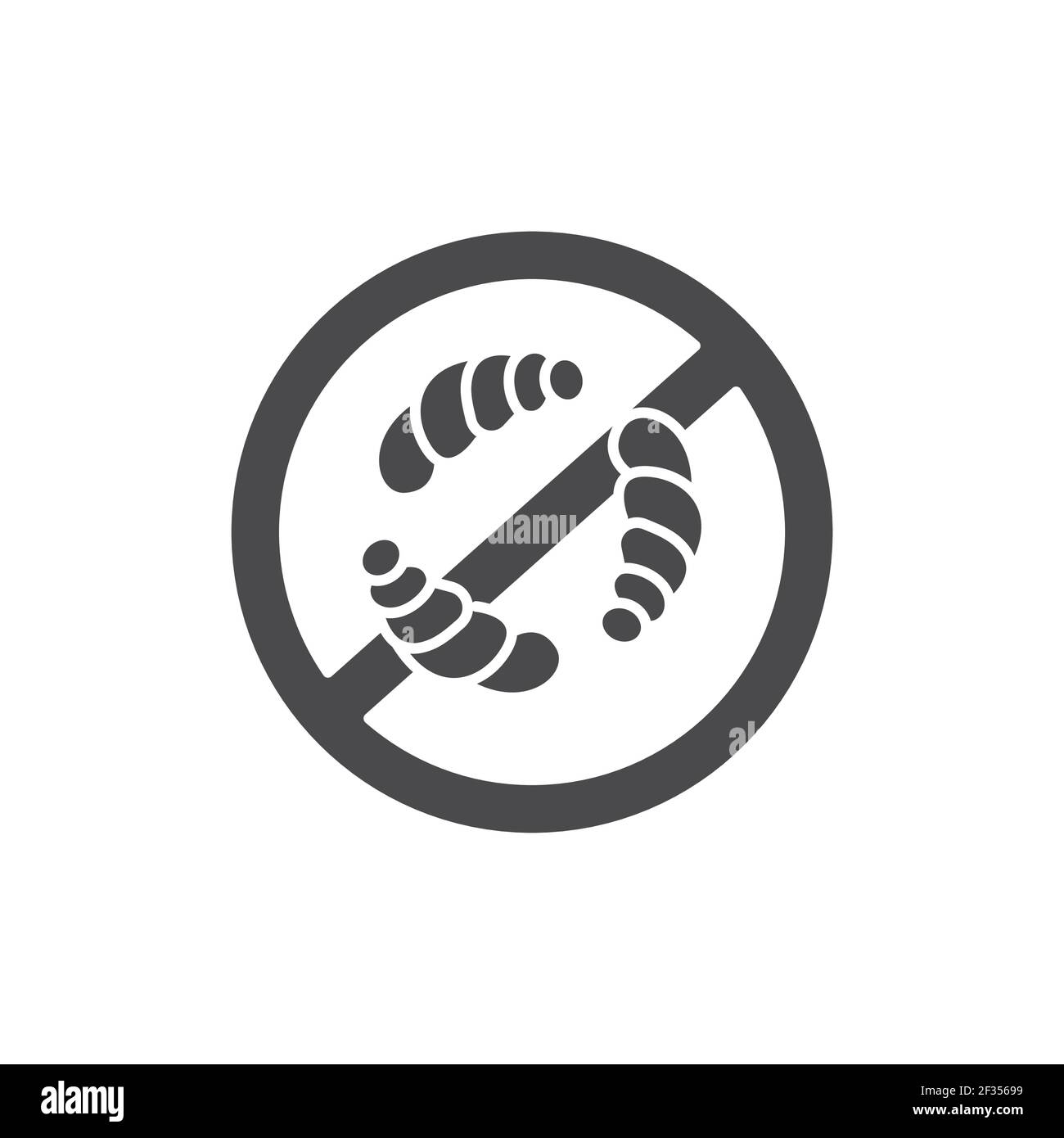 No pests color line icon. Pictogram for web page, mobile app, promo. UI ...