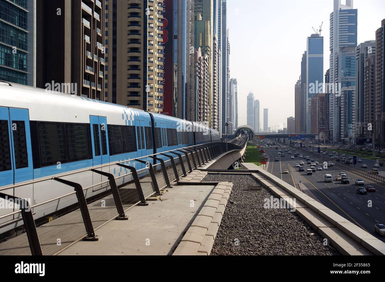 Dubai Metro, United Arab Emirates Stock Photo - Alamy