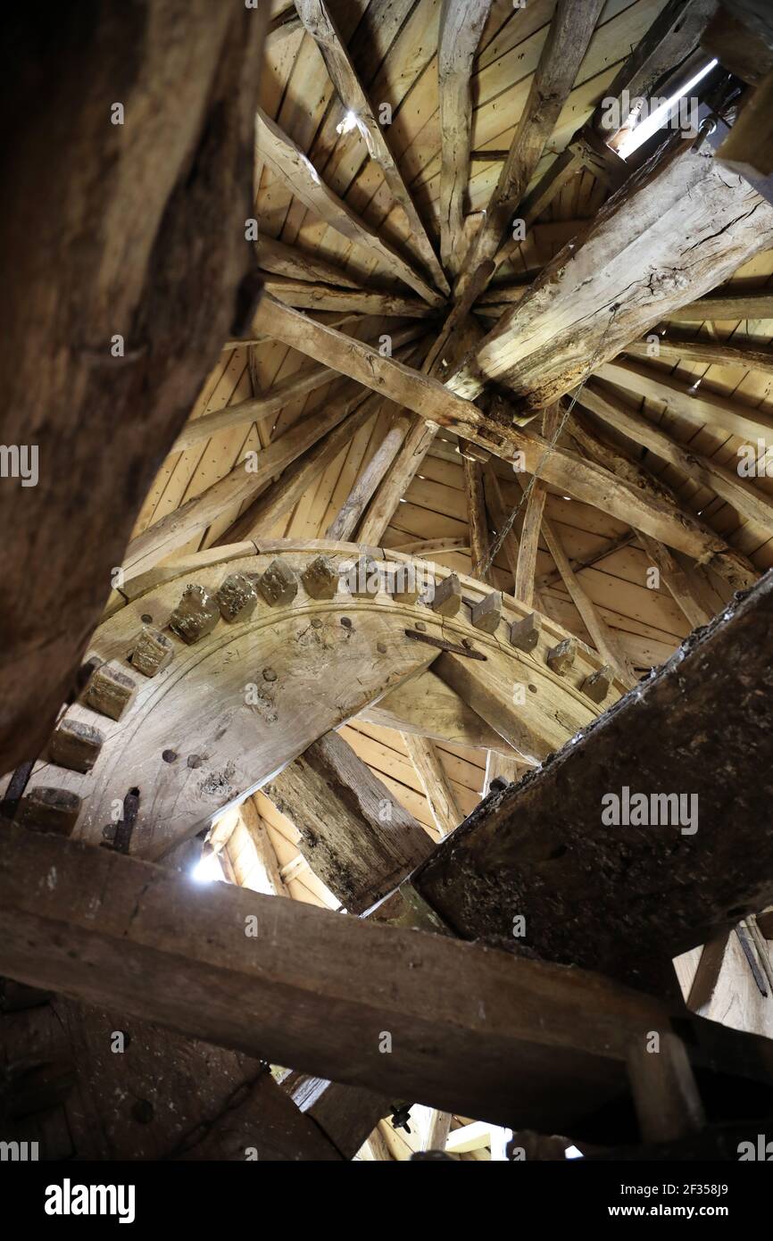 Interior of a windmill hi-res stock photography and images - Alamy
