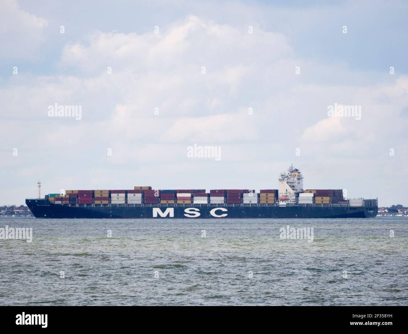 Sheerness, Kent, UK. 15th March, 2021. The Port of London was the ...