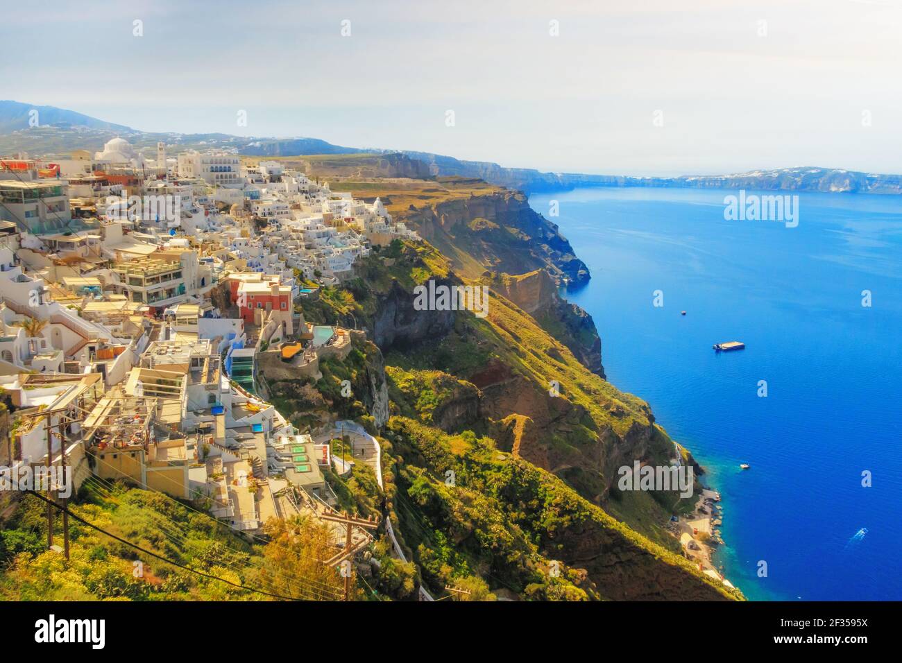 Thera panorama hi-res stock photography and images - Alamy