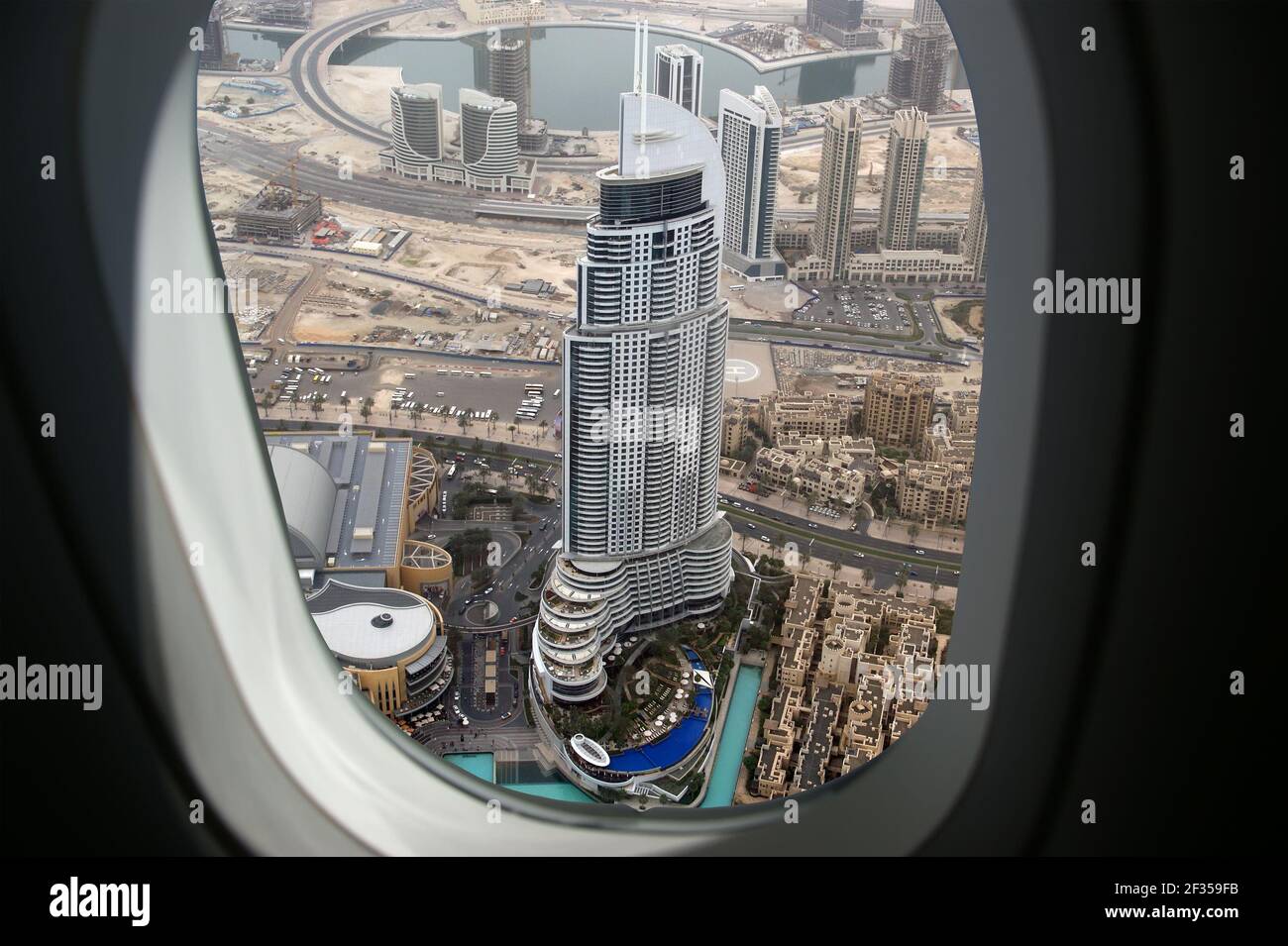Aerial view. Dubai, United Arab Emirates (UAE Stock Photo - Alamy