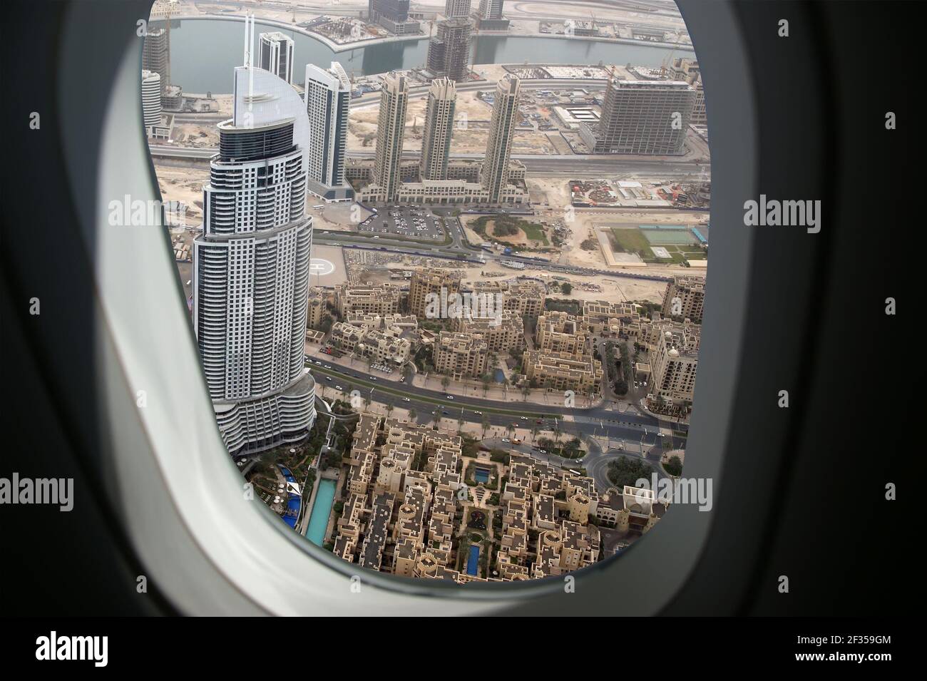 Aerial view. Dubai, United Arab Emirates (UAE Stock Photo - Alamy