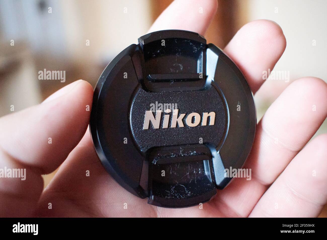 Viewfinder cover for the camera Stock Photo - Alamy