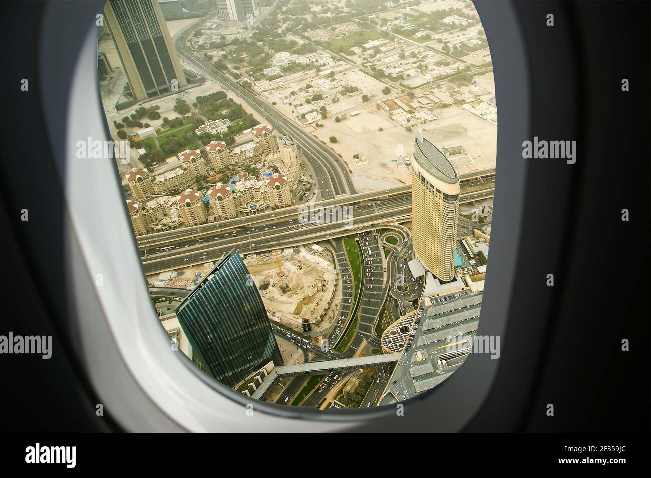 Aerial view. Dubai, United Arab Emirates (UAE Stock Photo - Alamy