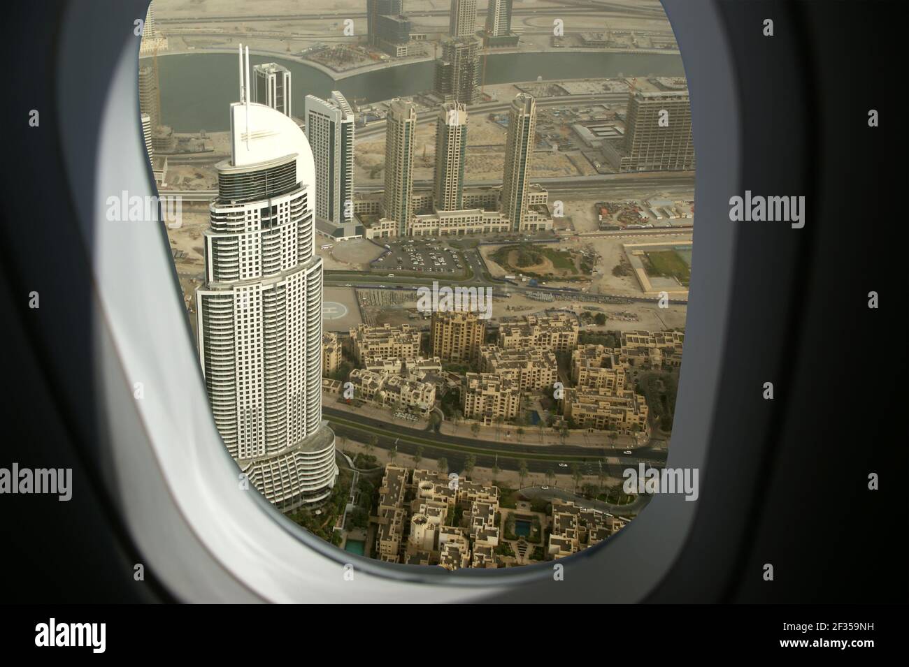 Aerial view. Dubai, United Arab Emirates (UAE Stock Photo - Alamy