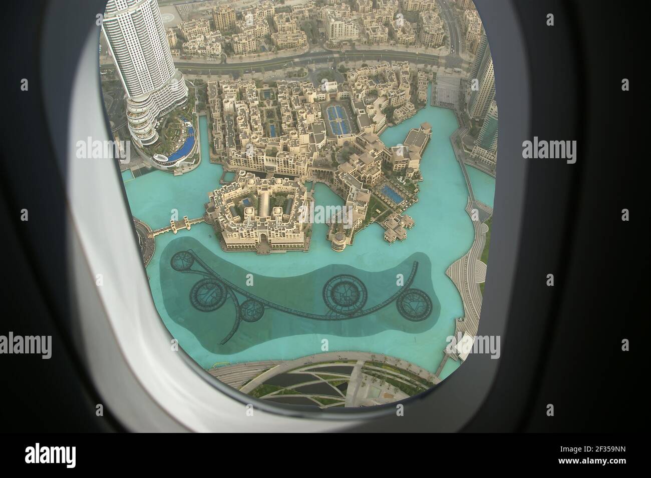 Aerial view. Dubai, United Arab Emirates (UAE Stock Photo - Alamy