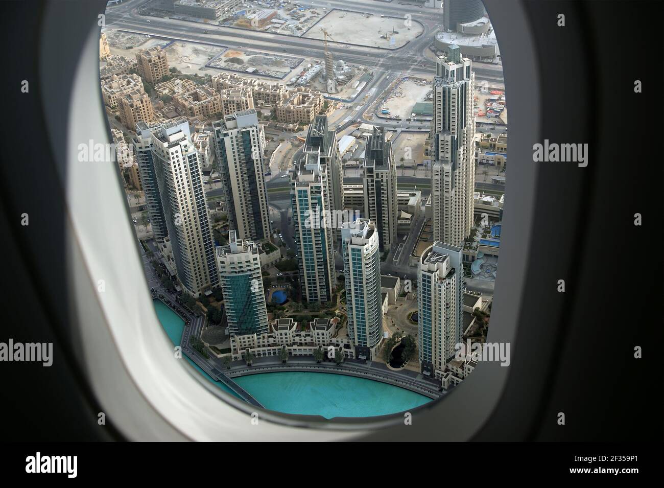 Aerial view. Dubai, United Arab Emirates (UAE Stock Photo - Alamy