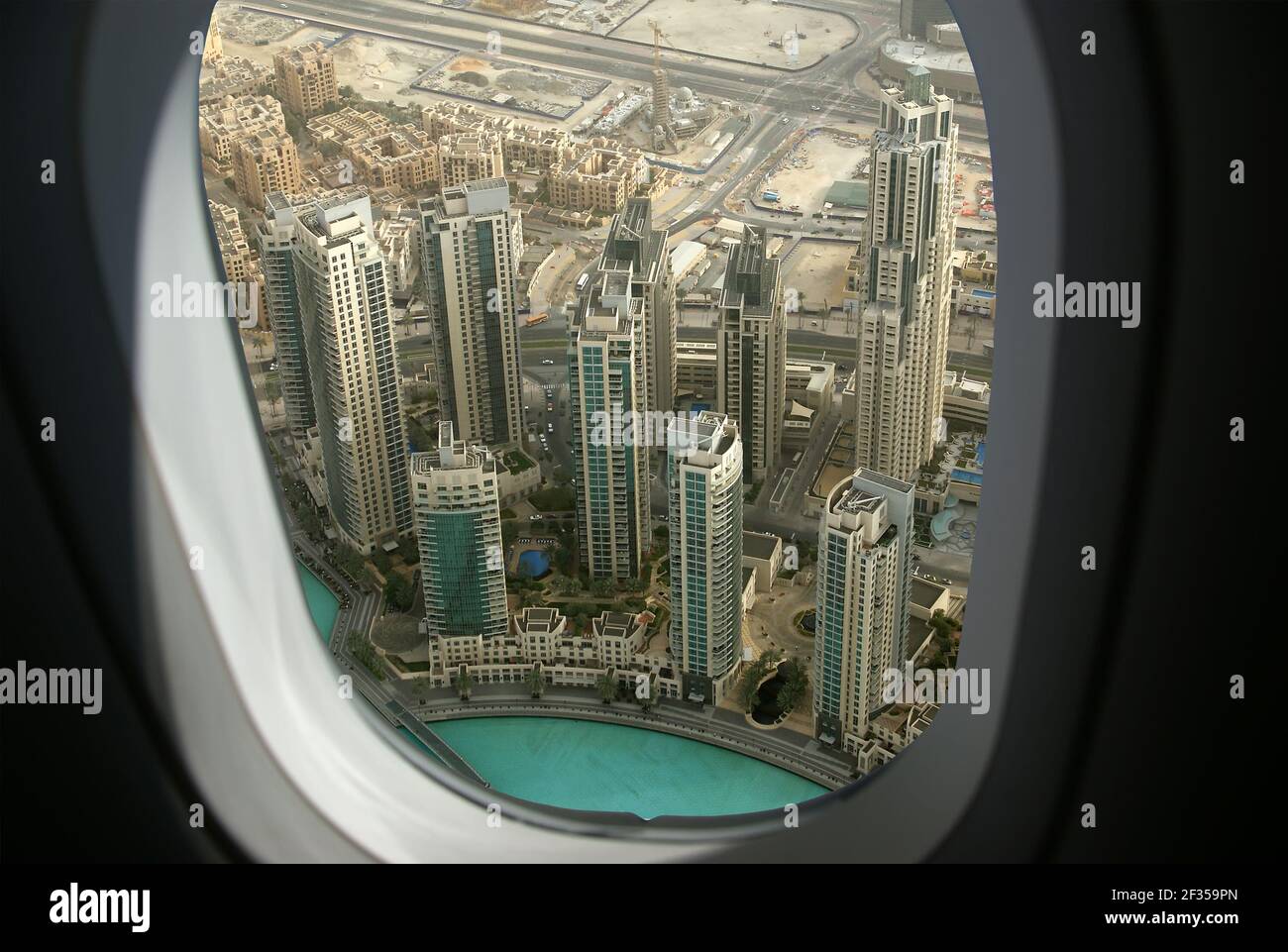 Aerial view. Dubai, United Arab Emirates (UAE Stock Photo - Alamy