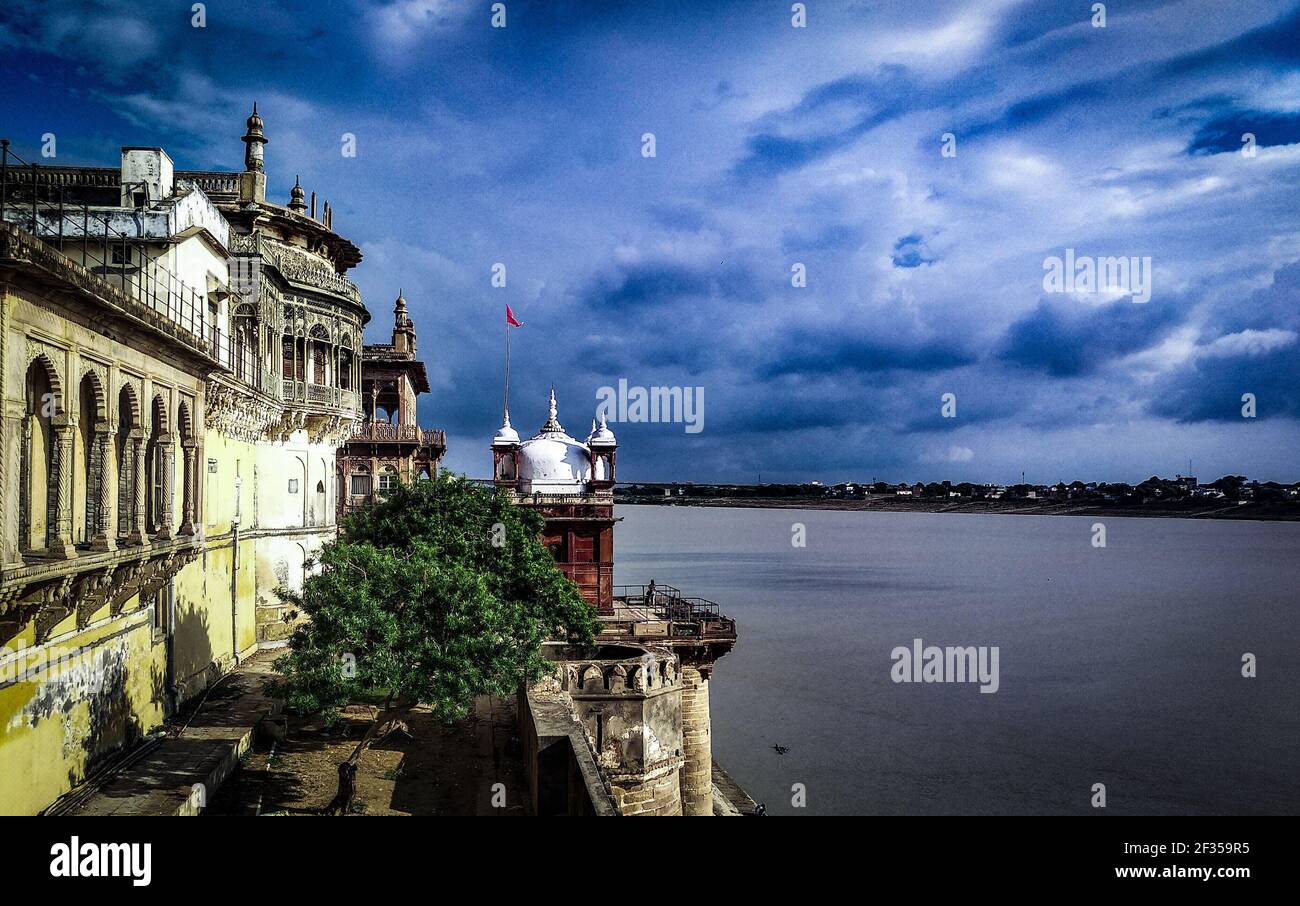 A Ramnagar Fort Fortification in Ramnagar, Ganga River Varanasi, Uttar ...