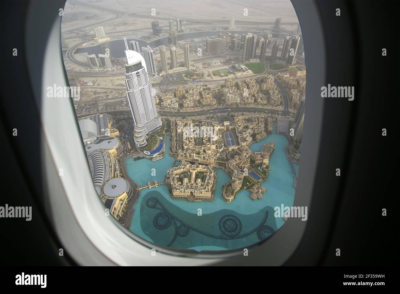 Aerial view. Dubai, United Arab Emirates (UAE Stock Photo - Alamy