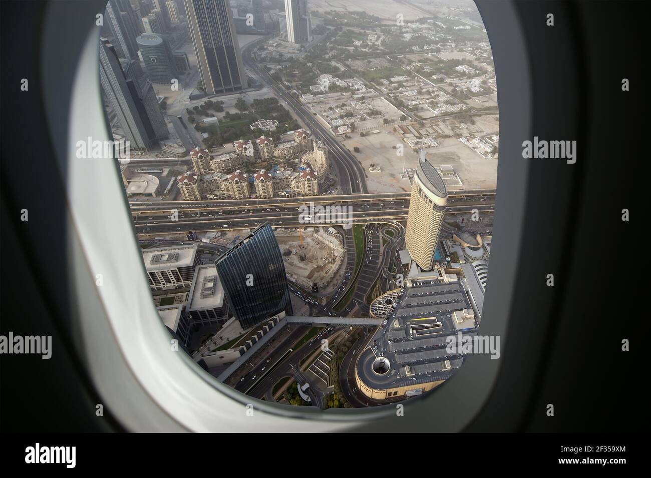 Aerial view. Dubai, United Arab Emirates (UAE Stock Photo - Alamy