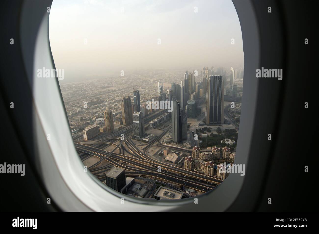 Aerial view. Dubai, United Arab Emirates (UAE Stock Photo - Alamy