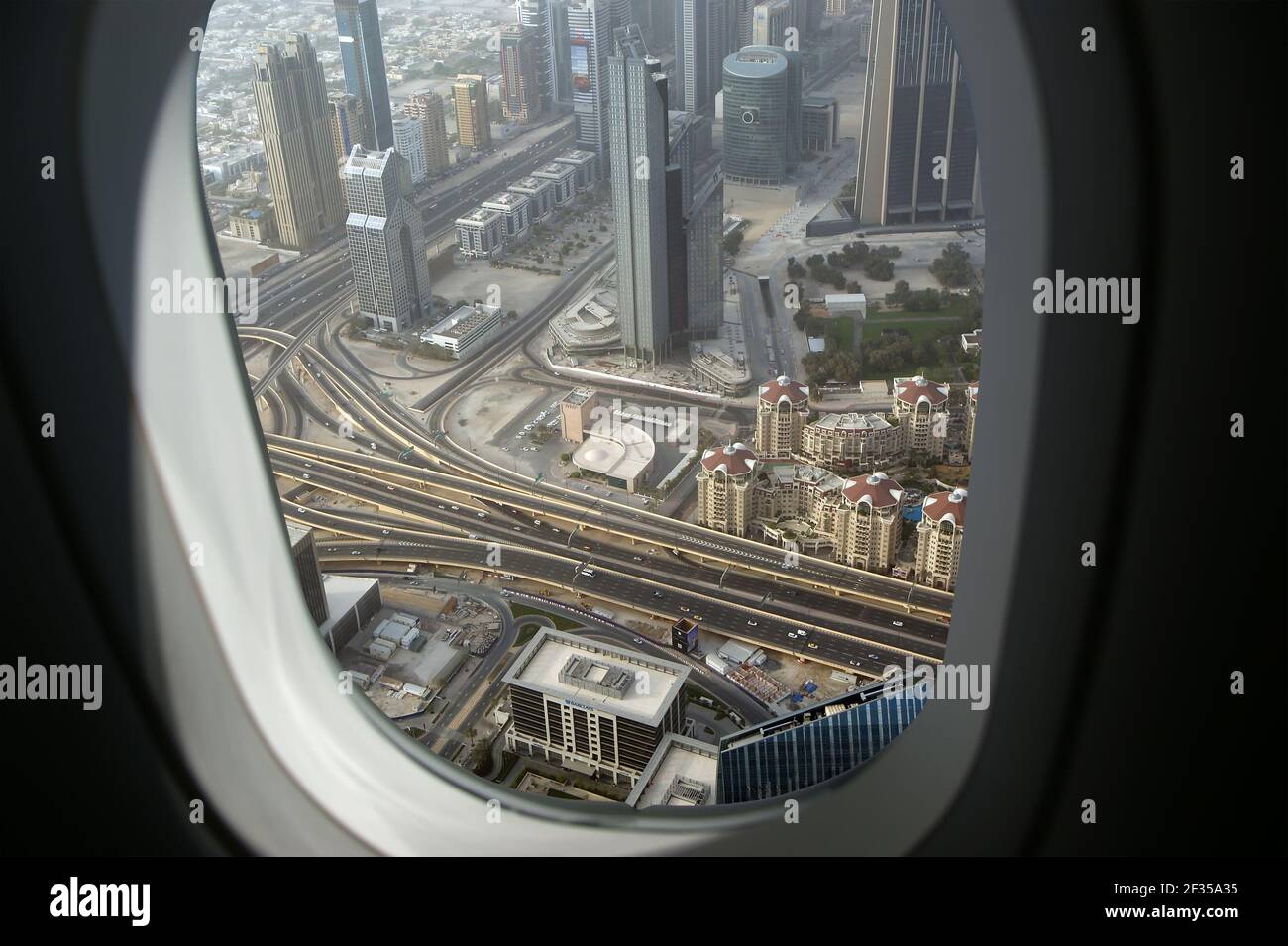 Aerial view. Dubai, United Arab Emirates (UAE Stock Photo - Alamy