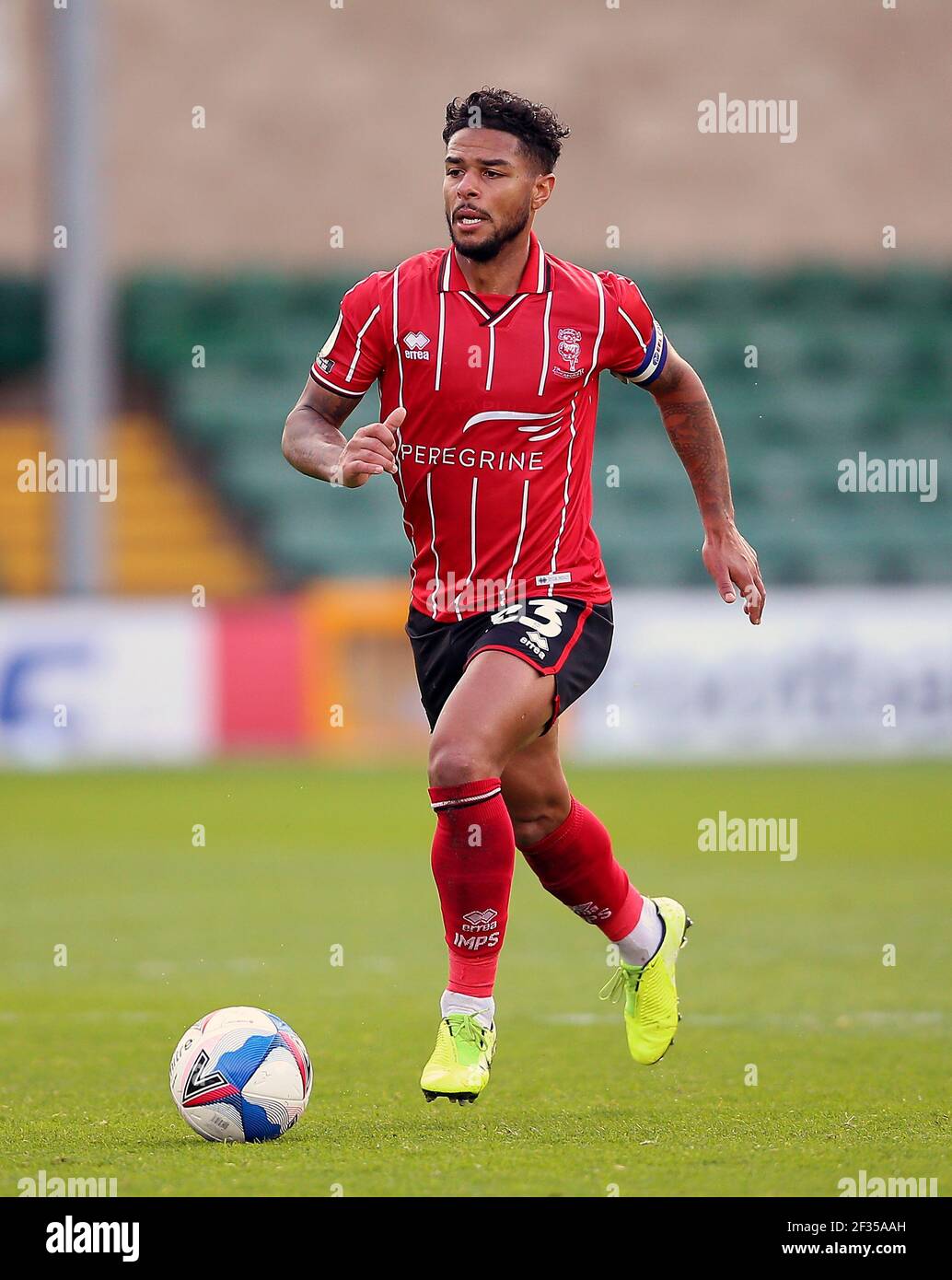 File photo dated 10-10-2020 of Lincoln City’s Liam Bridcutt. Issue date ...