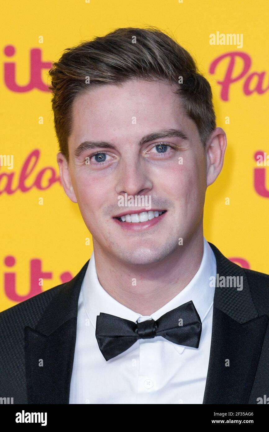 London, United Kingdom. 11th October 2018. Alex George attends ITV ...