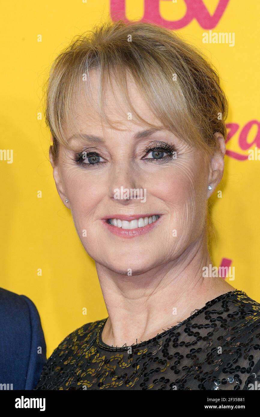 London, United Kingdom. 11th October 2018. Sally Dynevor attends ITV ...