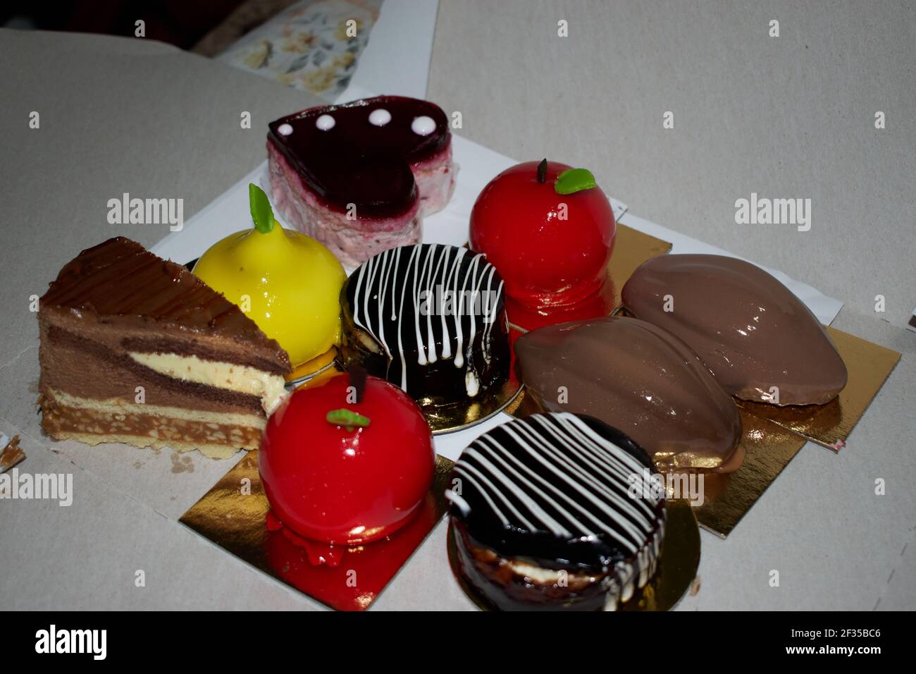 Cakes with detailed texture and very sweet Stock Photo - Alamy