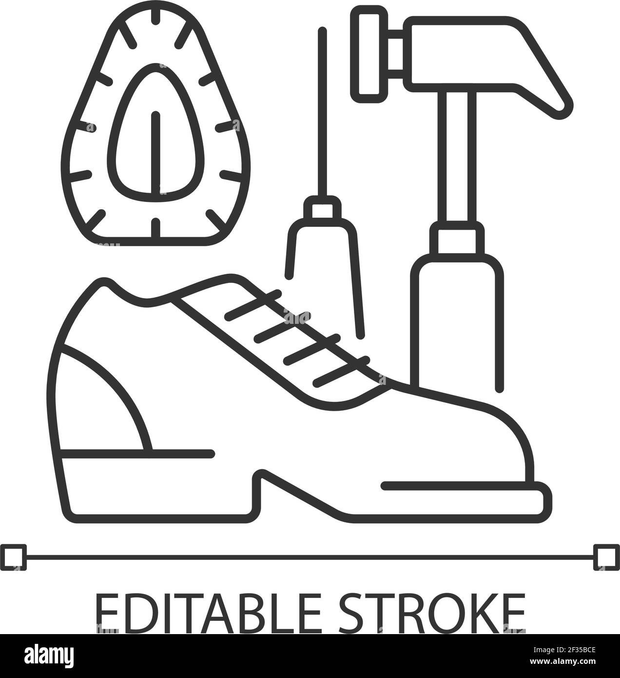 Shoe processing Black and White Stock Photos & Images - Alamy