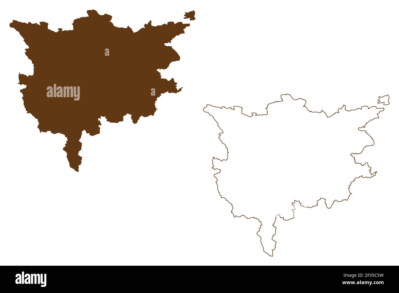 Ludwigsburg map hi-res stock photography and images - Alamy