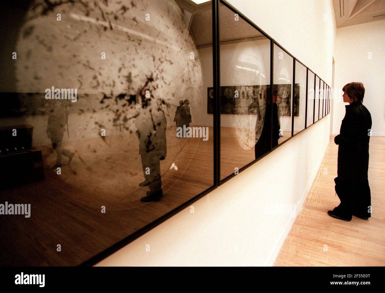 TURNER PRIZE SHORTLIST STEVEN PIPPIN WITH HIS IMAGES TAKEN USING A ...