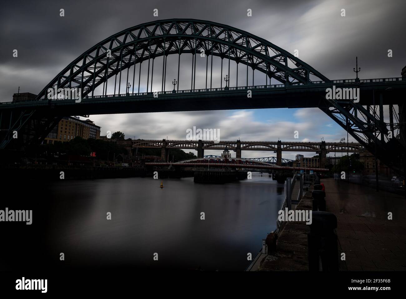 General view of Tyne Bridge in Newcastle Stock Photo - Alamy
